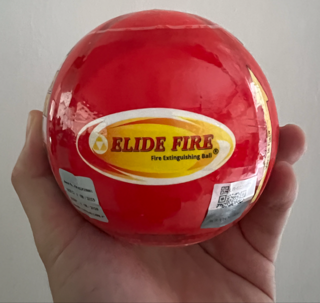 Elide FIRE LOVINGCARE Fire Extinguishing Ball – REIFY 3D PTE. LTD.
